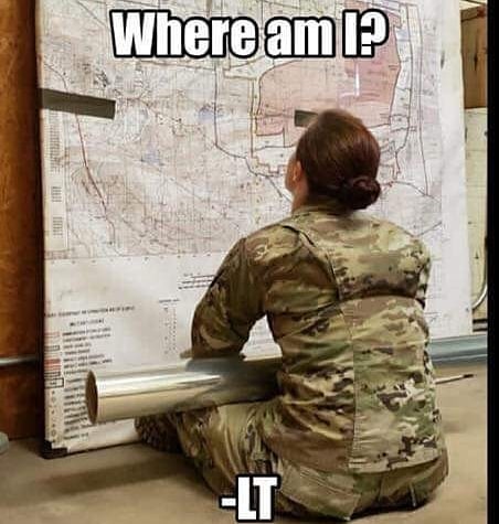 When you ask the LT for Directions - Army Memes | Military Memes